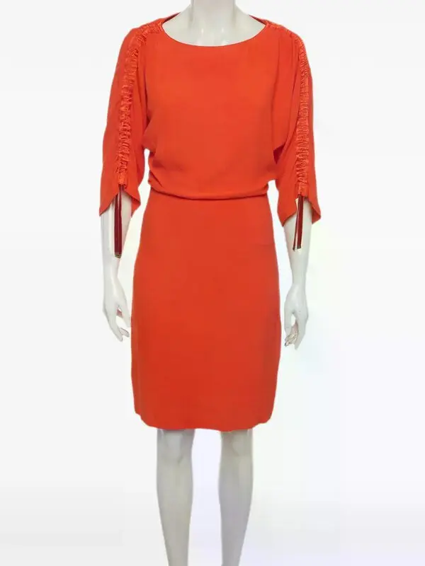 Maje Roan Mini Dress - Orange