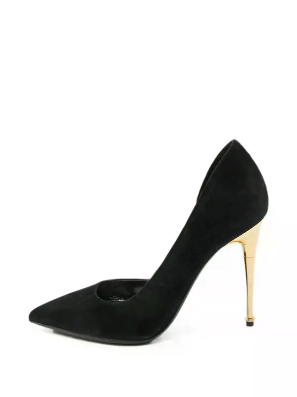 TOM FORD Suede Pointed Toe Pumps