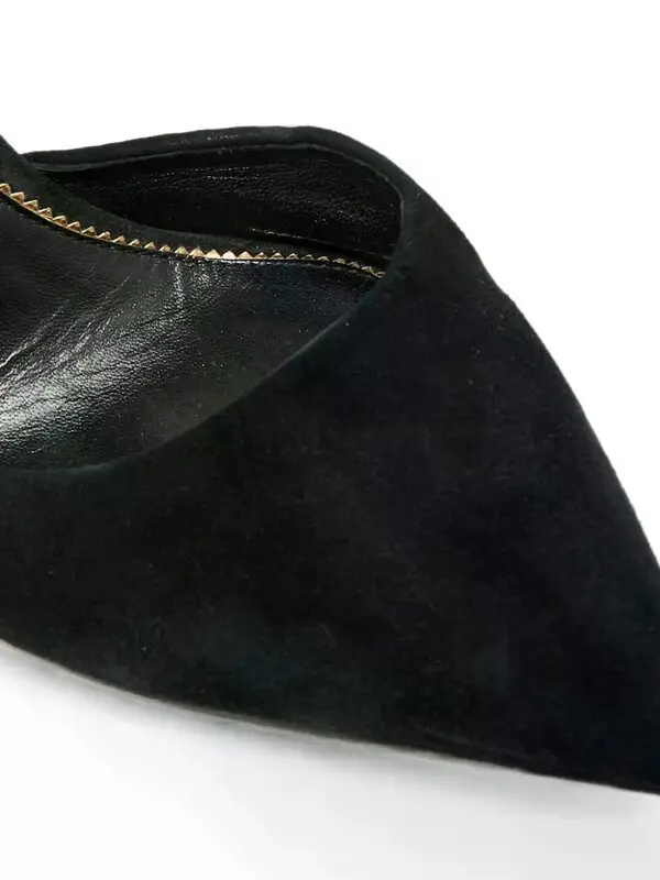 TOM FORD Suede Pointed Toe Pumps