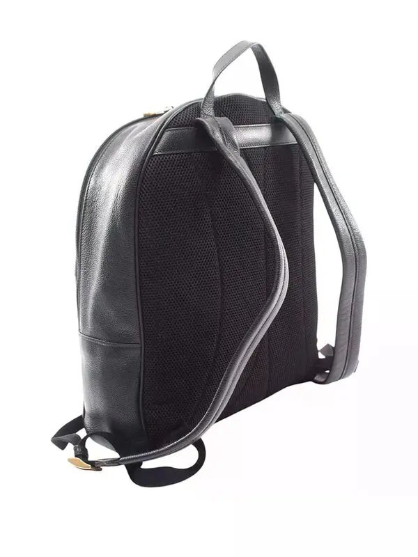 Gucci Leather Logo Backpack