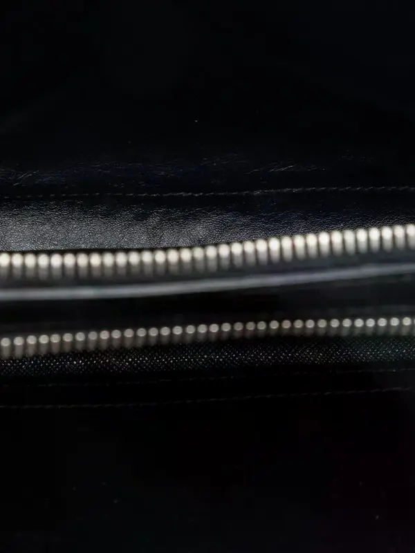 Prada Saffiano Leather Travel Pouch Clutch Bag