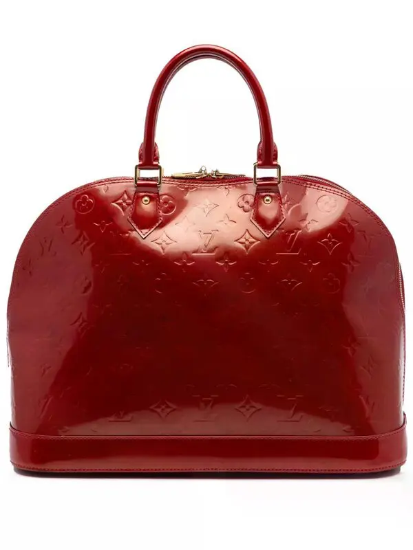 LOUIS VUITTON Monogram Vernis Alma Gm Handbag