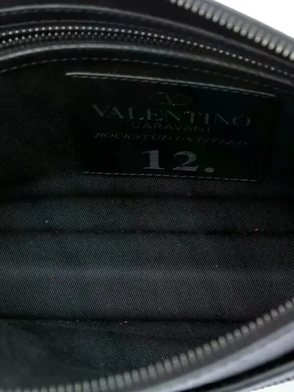 Valentino Garavani Rockstud Leather Clutch Bag