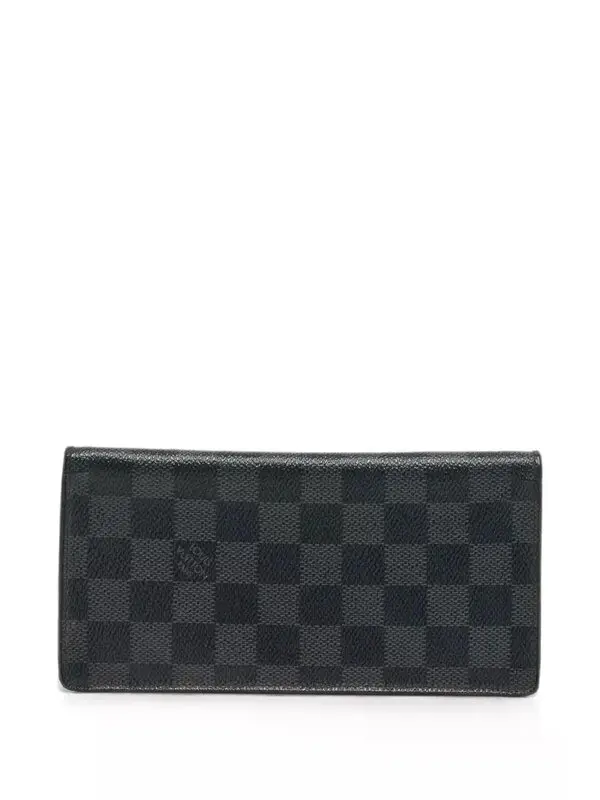 LOUIS VUITTON Brazza Damier Graphite Wallet