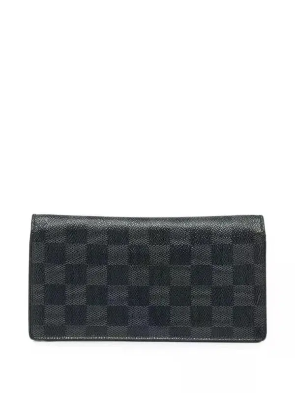 LOUIS VUITTON Brazza Damier Graphite Wallet