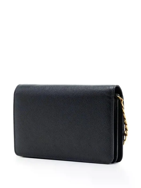 Prada Saffiano Arcade Wallet On Chain Crossbody Bag