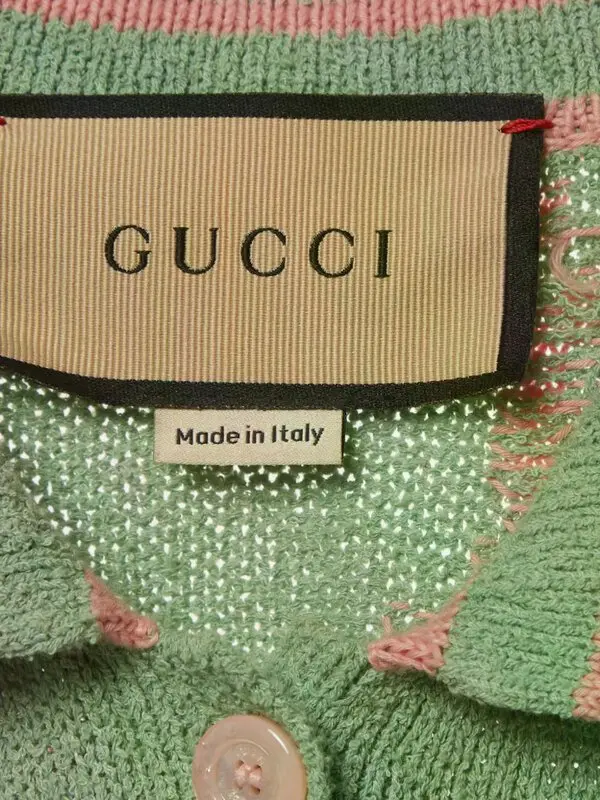 Gucci Short Sleeve Polo Top