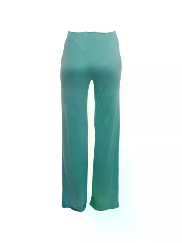 Ralph Lauren Jersey Wide-leg Palazzo Pants - Blue