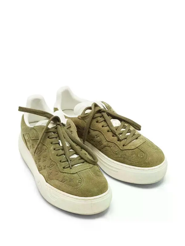 LOUIS VUITTON Groovy Suede Sneakers