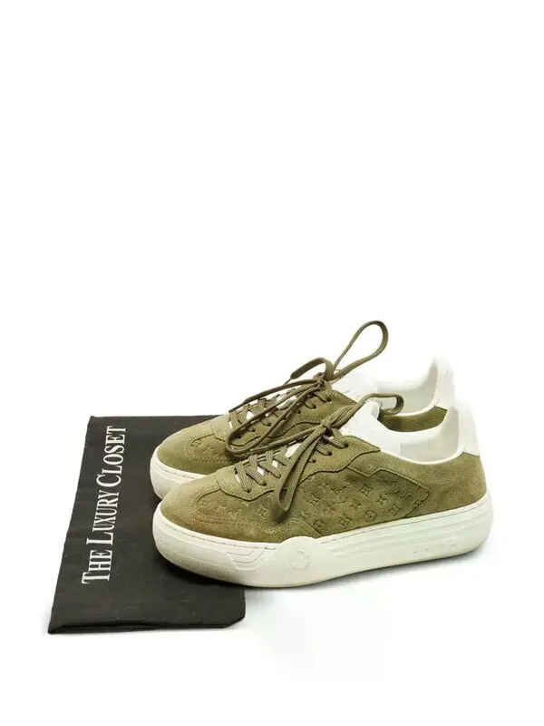 LOUIS VUITTON Groovy Suede Sneakers