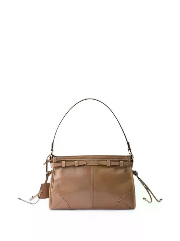 Prada Bonnie Small Leather Hobo Handbag