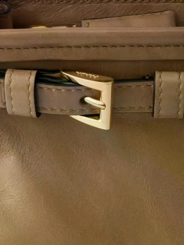 Prada Bonnie Small Leather Hobo Handbag