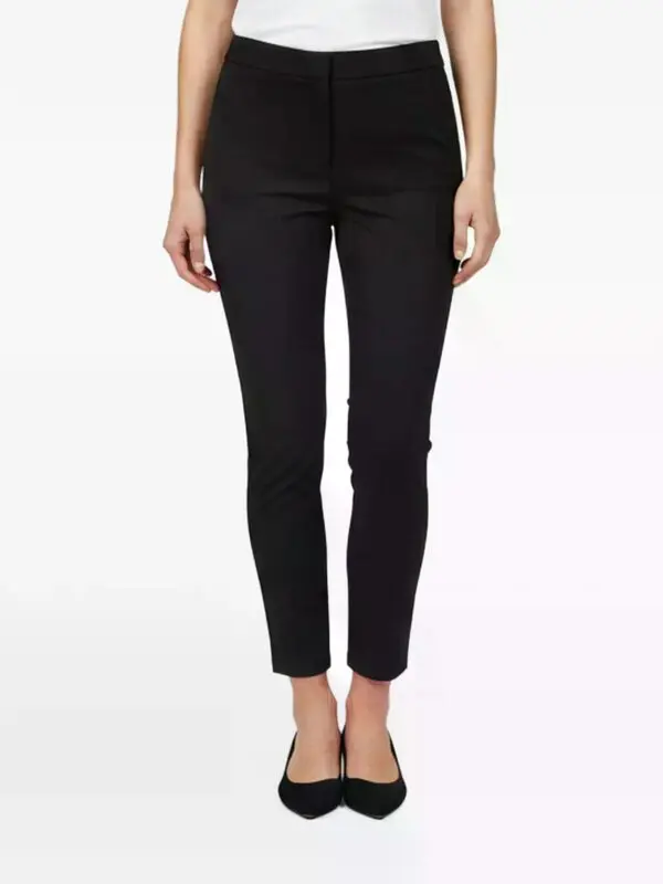 Gucci Paneled Crepe Trousers - Black