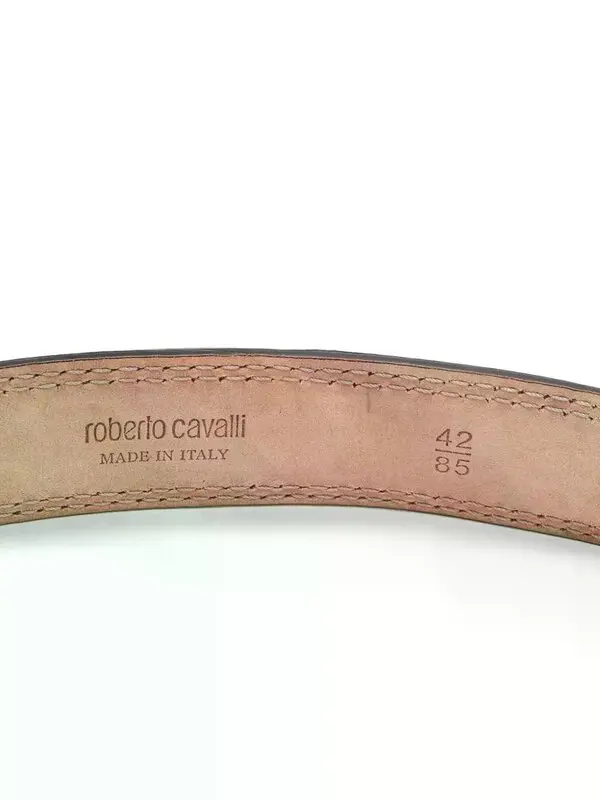 Roberto Cavalli Rc Logo Buckle Belt
