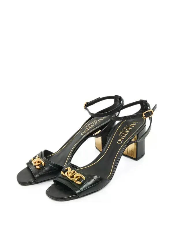 Valentino Garavani Vlogo Ankle Strap Sandals