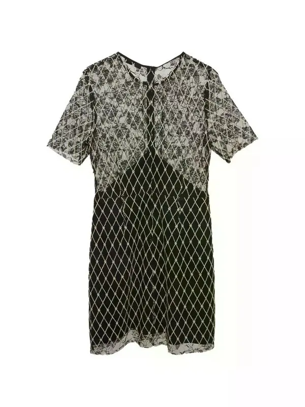 Sandro Short-sleeved Mini Dress