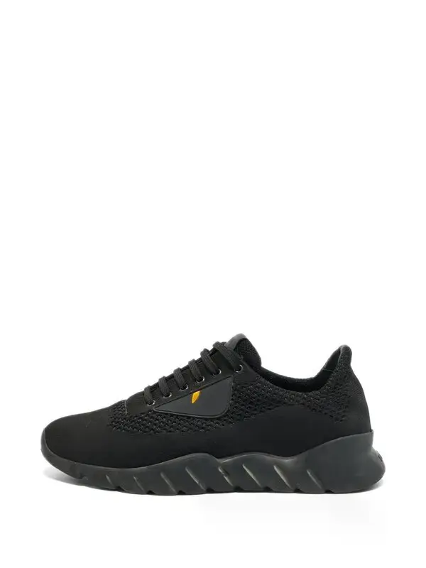 Fendi Bag Bug Knit Sneakers - Black