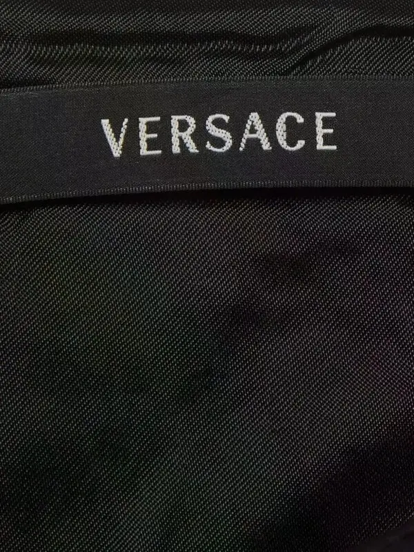 Versace Ribbed Mini Skirt