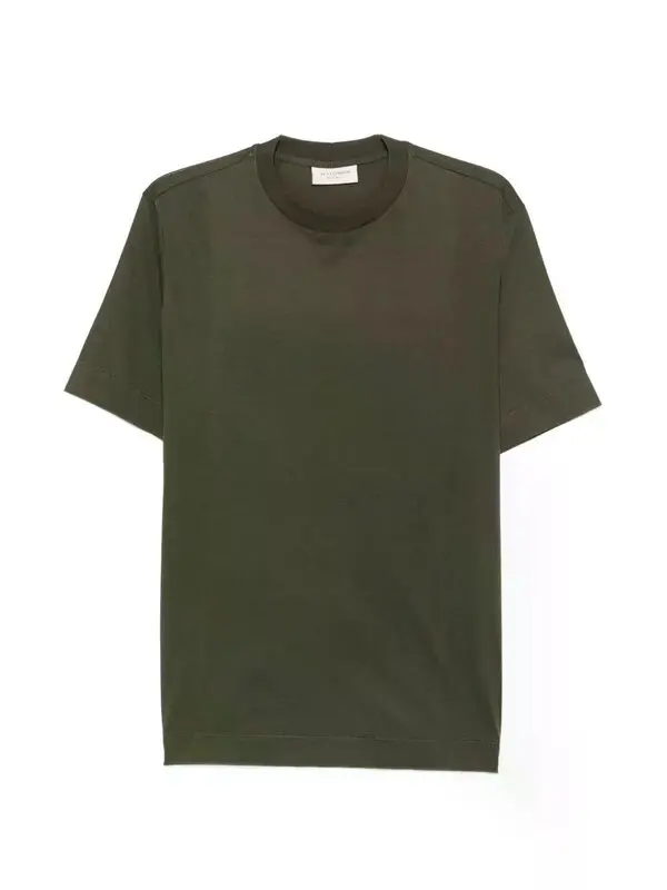 YES LONDON Crew-neck Short-sleeve T-shirt - Green