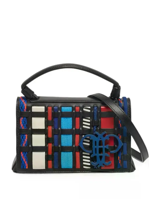Emilio Pucci Woven Panel Cross-body Bag