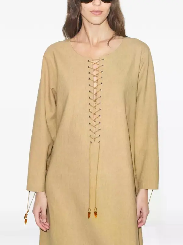 Tory Burch Linen Caftan