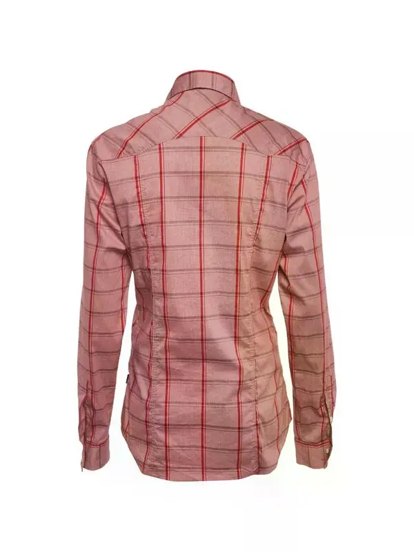 Just Cavalli Plaid Print Button-up Shirt