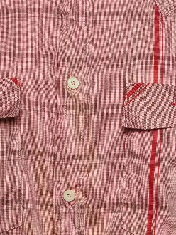 Just Cavalli Plaid Print Button-up Shirt