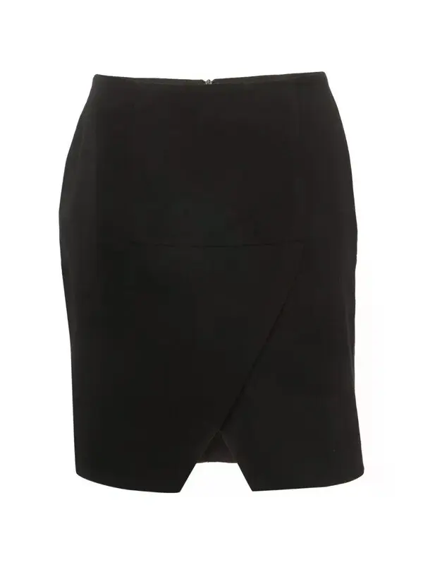 Emporio Armani Gabardine Pencil Skirt - Black