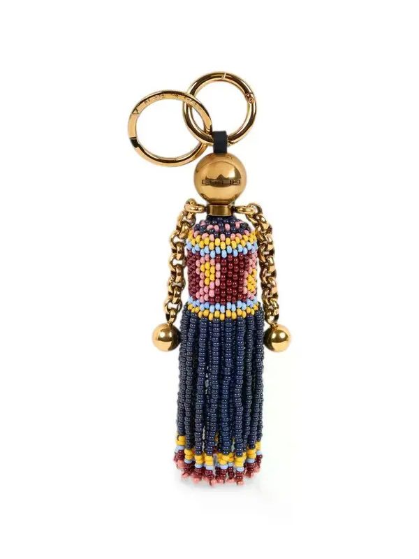 Etro Doll Charm With Paisley Droplet Motif