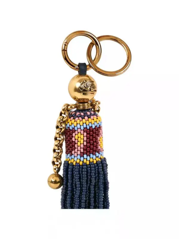 Etro Doll Charm With Paisley Droplet Motif
