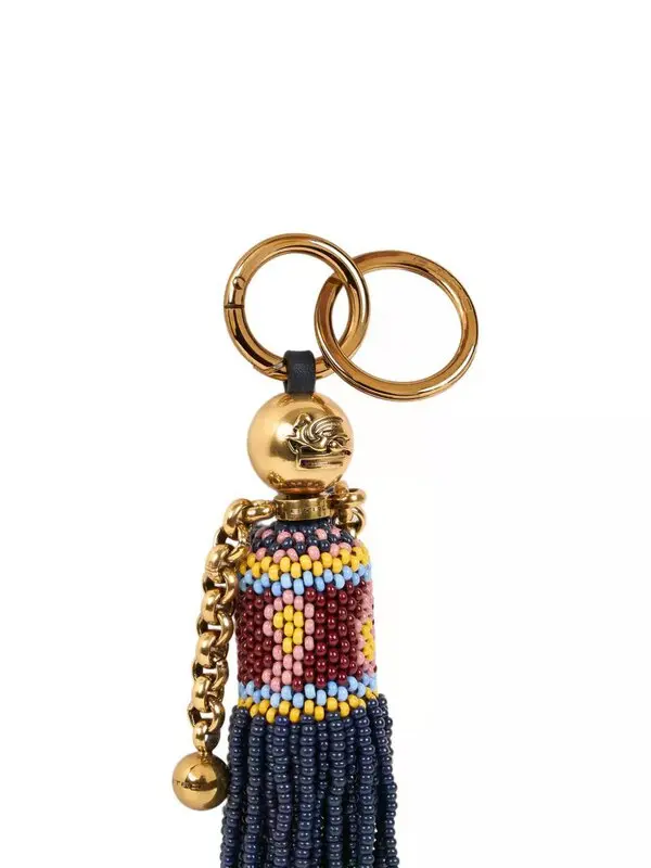 Etro Doll Charm With Paisley Droplet Motif