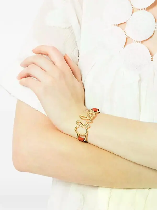 Chloé Logo Bracelet - Red