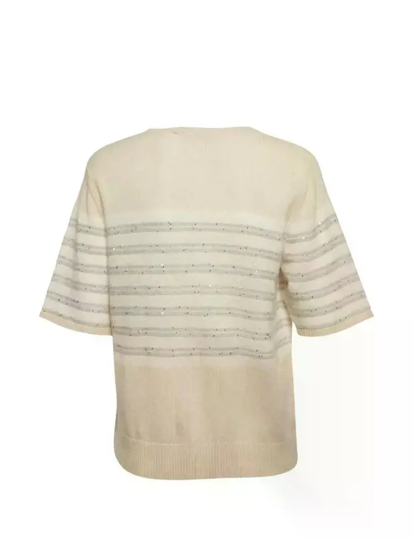 Max Mara Cashmere-blended Knitted Sweater - Neutrals