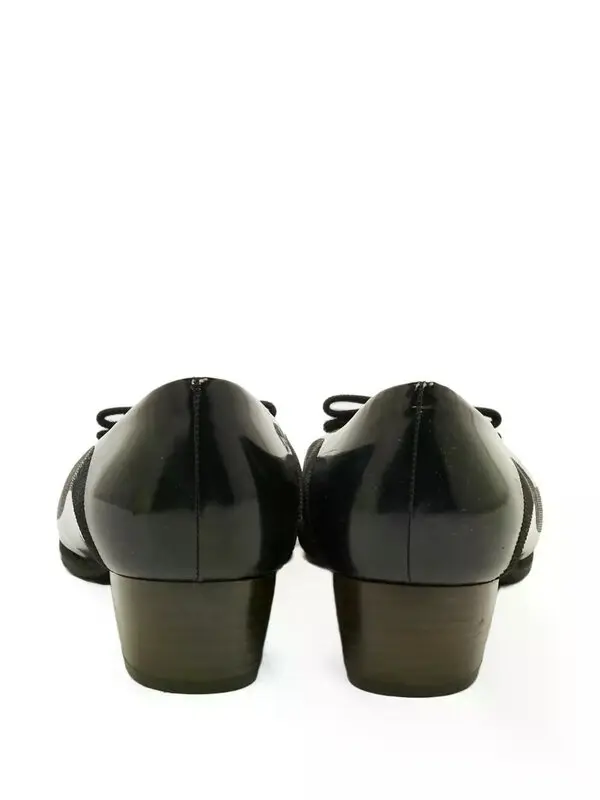 FERRAGAMO Vara Bow Block-heel Pumps