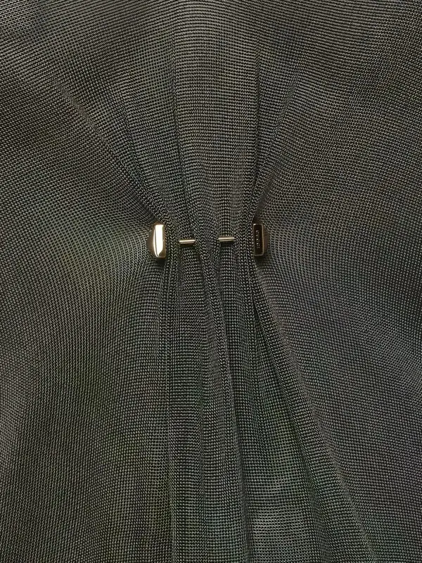 Gucci Long Sleeve Sweater With Brooch Detail