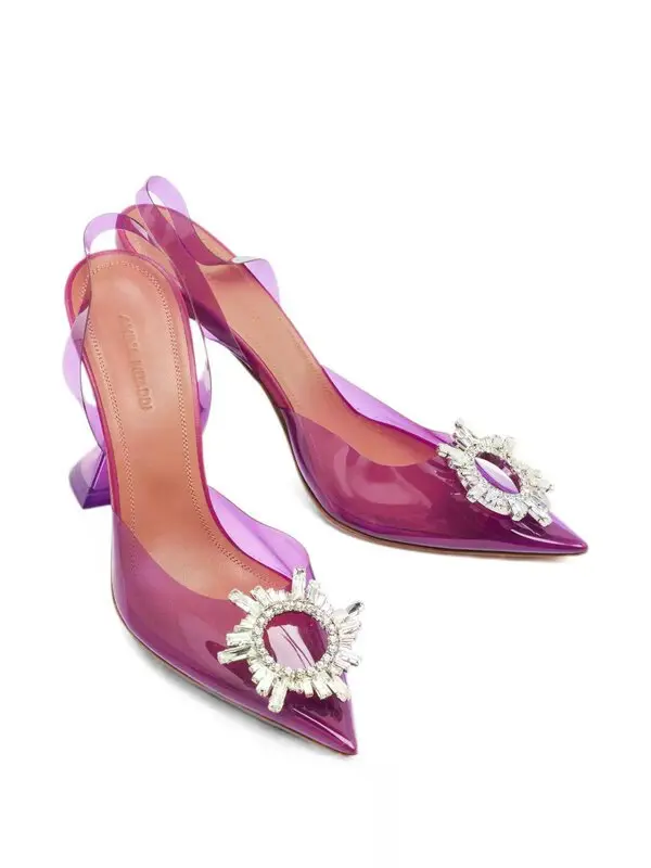 Amina Muaddi Begum Slingback Pumps