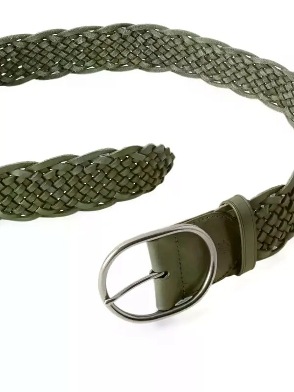 Dragon Diffusion Woven Leather Belt