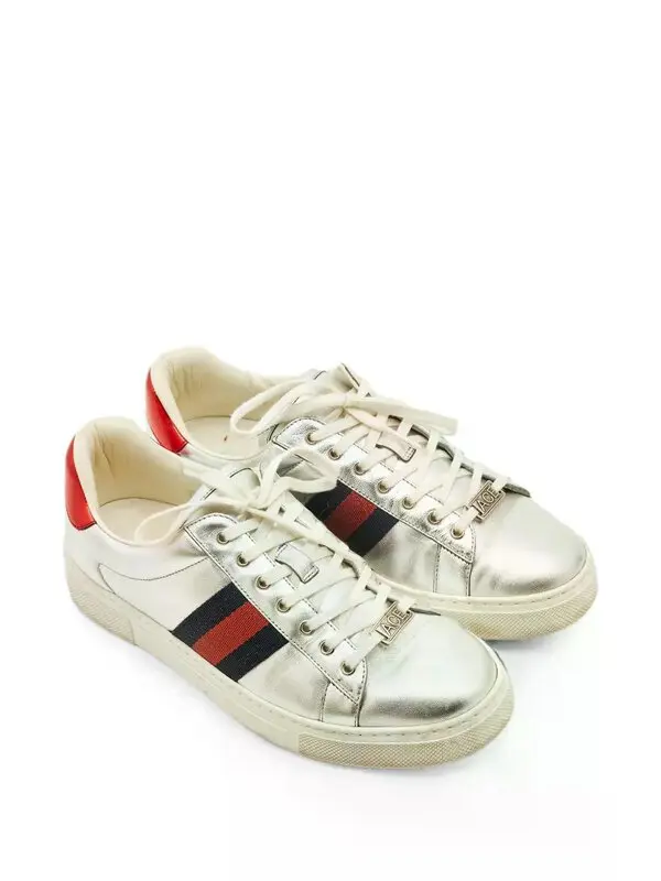 Gucci Ace Web Low-top Sneakers