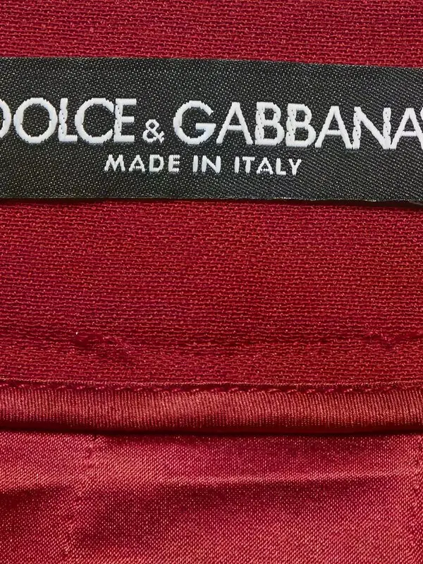 Dolce & Gabbana A-line Mini Skirt With Decorative Buttons