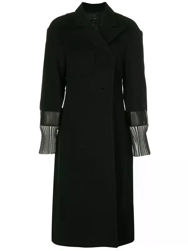ELLERY Oversized Midi Coat - Black