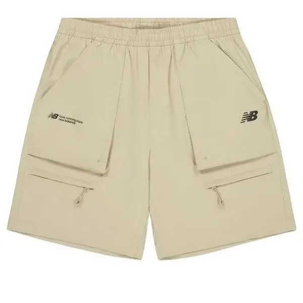 NEW BALANCE Woven Cargo Shorts - Khaki
