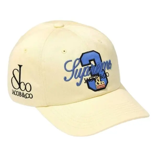 Supreme X La Martina Ss26 6-panel Cap - Yellow