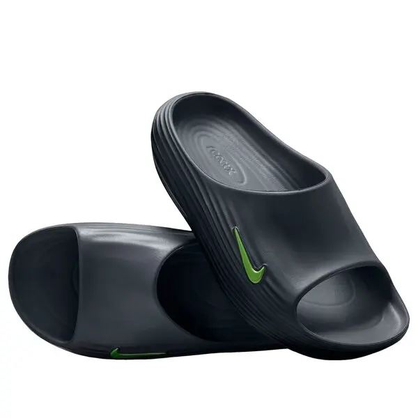 Nike Reactx Rejuven8 Slides - Dark Grey/volt