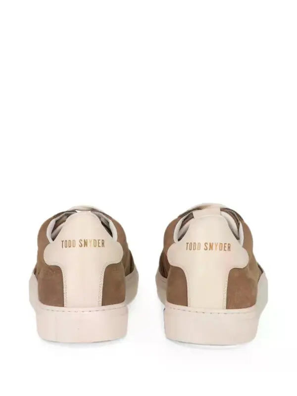 Todd Snyder Suede Panelled Sneakers