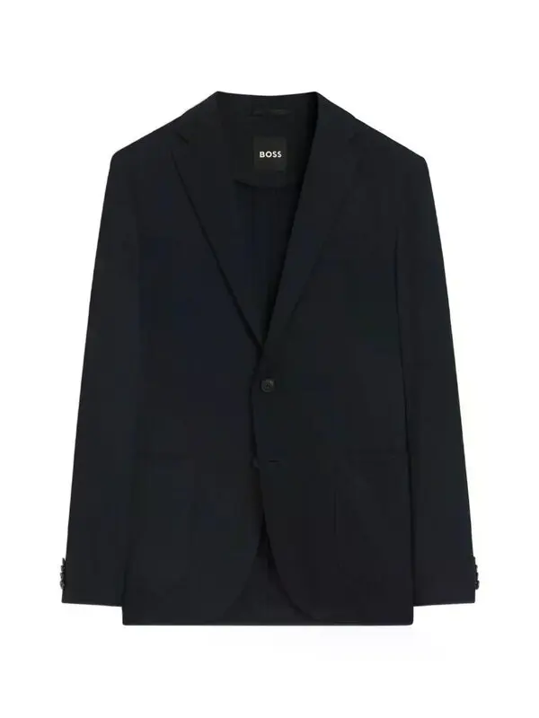 BOSS Single-breasted Blazer - Blue
