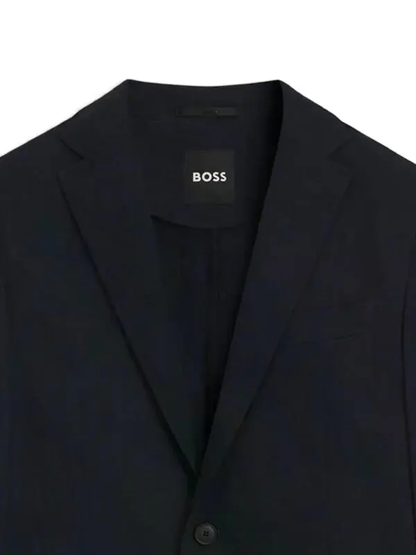 BOSS Single-breasted Blazer - Blue