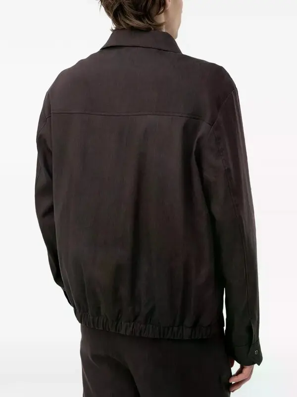 BOSS Dark Press-stud Fastening Jacket