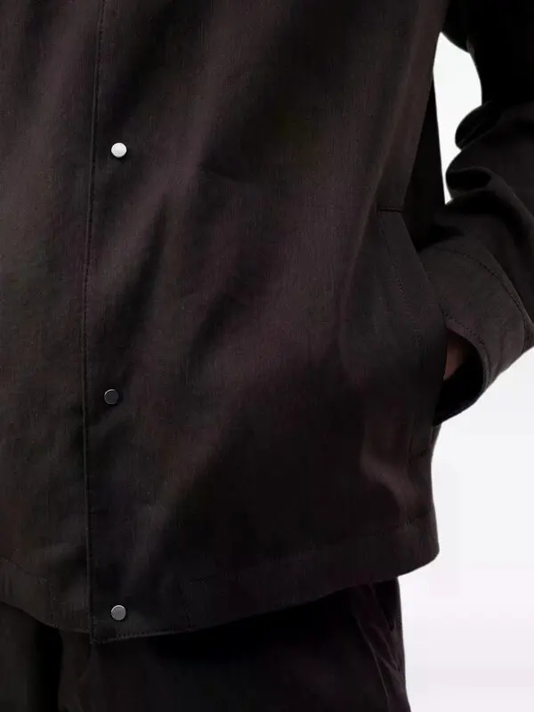 BOSS Dark Press-stud Fastening Jacket