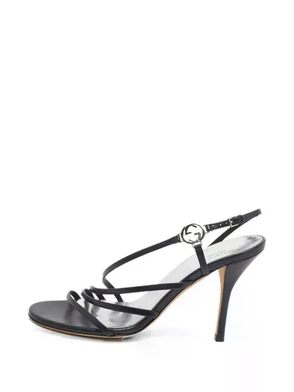 Gucci Interlocking G Strappy Sandals