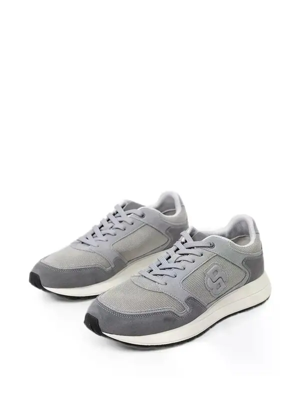 BOSS Panelled Logo Patch Sneakers